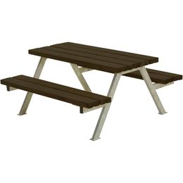 Plus Garten-Kindersitzgruppe &raquo;Alpha Junior Kombim&ouml;bel&laquo; 1 Stk. tlg. 118x118x57/32,5 cm schwarz B/H/T: 118cm x 57cm x 118cm