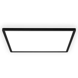B.K.LICHT LED Panel &raquo;SHALLOW&laquo; LED-Board 1 Stk. Neutralwei&szlig; 42x42x3 cm, Badlampe, Badezimmer, K&uuml;che, Wohnzimmer schwarz 1, H: 3cm, 1 Stk.