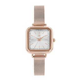 Tom Tailor Damen Tom Tailor Quarzuhr Armbanduhr, Damenuhr, Edelstahlarmband, analog, Kristallsteine rosa Einheitsgr&ouml;&szlig;e