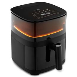Medion Hei&szlig;luftfritteuse &raquo;X10 XL (MD 11780), 5 L, 10 Automatikprogramme, Wassersprayfunktion&laquo; 1500 W Temperatur einstellbar 80 - 230 &deg;C, ILAG Beschichtung, 