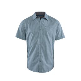 Stooker Men Button Up Shirt 'Hudson' male size L Navy / Light blue