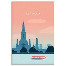Artland Wandbild &raquo;Bangkok&laquo; 1 Stk. tlg. als Alubild, Leinwandbild, Poster, Wandaufkleber in verschied. Gr&ouml;&szlig;en B/H/T: 20cm x 30cm, Leinwandbilder Hochformat, 1 