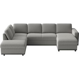 Sit & More sit&more Wohnlandschaft &raquo;Cordoba&laquo; wahlweise mit Schlaffunktion und Bettkasten oder Stauraum 100% Polyester B/H/T: 305cm x 85cm x 212cm, Soft clean, 