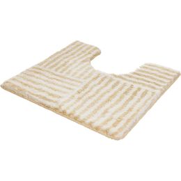 Kleine Wolke Badematte &raquo;Chelsea, Badvorleger, Badezimmer Teppich&laquo; H&ouml;he 20 mm rutschhemmend beschichtet fu&szlig;bodenheizungsgeeignet Badteppich, modernes Design, 