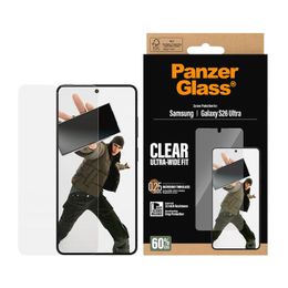 CARE by PanzerGlass Displayschutzglas &raquo;Ultra-Wide Fit Screen Protector&laquo; f&uuml;r Samsung Galaxy S26 Ultra Displayschutzfolie, Schutzfolie, Bildschirmschutz