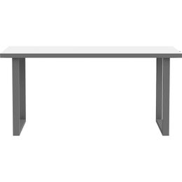 FORTE Schreibtisch &raquo;Keflav&laquo; Breite 160 cm wei&szlig; B/H/T: 160cm x 74,1cm x 75cm
