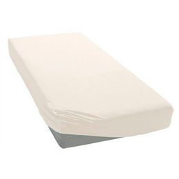bellana Spannbettlaken &raquo;bellana by nature&laquo; aus Bio-Baumwolle beige Single-Jersey, Obermaterial: 100% Baumwolle B/L: 200cm, 1 Stk., Single-Jersey, 120-