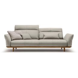 Creation BY ROLF BENZ 3,5-Sitzer &raquo;CR.460 Designsofa, erstklassiger Sitzkomfort, verstellb. R&uuml;ckenlehne&laquo; Sockel und F&uuml;&szlig;e in Nussbaum, Breite 228 cm 