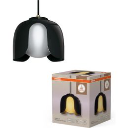 Osram Pendelleuchte &raquo;Decor Corolle&laquo; E27 1 Stk. Fassung E27, Stahl und Glas schwarz &Oslash; 20cm, 1 Stk.