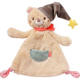 babyFEHN Schmusetuch &raquo;Bruno, B&auml;r gro&szlig;&laquo; braun Einheitsgr&ouml;&szlig;e Schmusetuch
