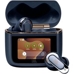 JBL wireless In-Ear-Kopfh&ouml;rer &raquo;TOUR PRO 3 TWS&laquo; A2DP Bluetooth Active Noise Cancelling (ANC) Freisprechfunktion Stummschaltung blau Bis zu 44 Stunden 