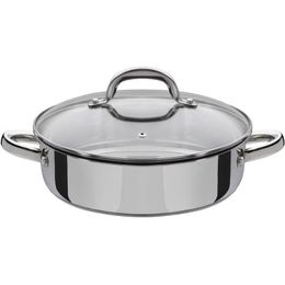 GSW Servierpfanne &raquo;Montreal&laquo; Edelstahl 1 Stk. tlg. Induktion, 24 cm silber &Oslash; 24cm