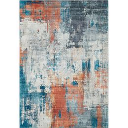 LUXOR living Teppich &raquo;Prima&laquo; rechteckig 7 mm H&ouml;he Kurzflor, bedruckt, modernes Design, auch als L&auml;ufer erh&auml;ltlich bunt Kunstfaser B : 120cm 1 Stk., 