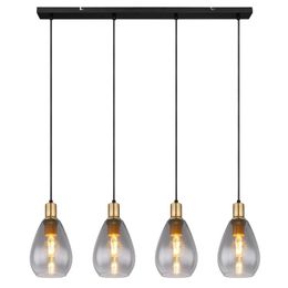 Globo LIGHTING H&auml;ngeleuchte &raquo;FANNI&laquo; E27 1 Stk. H&auml;ngelampe/Pendelleuchte/Esszimmer/Wohnzimmer/Esstisch 1 Stk.