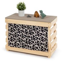 Muddy Buddy Outdoor-Spielk&uuml;che &raquo;Matschk&uuml;che, Little Leo, natur - warmgrau&laquo; grau Holz Einheitsgr&ouml;&szlig;e