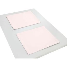 WIRTH Platzset &raquo;NEWBURY&laquo; wei&szlig; Obermaterial: 67% Polyester, 33% Baumwolle B/L: 35cm x 40cm, 4 Stk., Baumwolle Polyester, eckig
