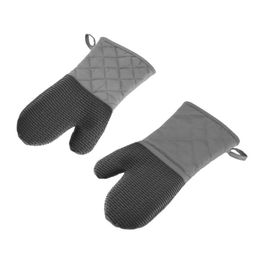 Westmark Topfhandschuhe &raquo;2 Ofenhandschuhe&laquo; Schutz vor Hitze bis 250 &deg;C, 5 Jahre Garantie grau Einheitsgr&ouml;&szlig;e