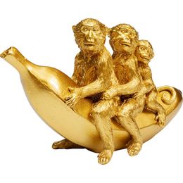 KARE Dekofigur &raquo;Banana Ride 12cm&laquo; Polyresin B/H/T: 20cm x 12cm x 7cm