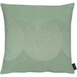 Apelt Dekokissen &raquo;5234&laquo; Kissenh&uuml;lle mit F&uuml;llung, 1 St&uuml;ck blau Polyester B/L: 48cm x 48cm, 1 Stk.