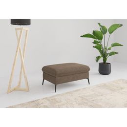 Sit & More sit&more Polsterhocker &raquo;Emely&laquo; mit praktischen Stauraum braun 100% Polyester B/H/T: 104cm x 47cm x 69cm, Flachgewebe,mit Stauraum