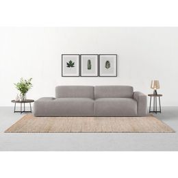 Trendmanufaktur Big-Sofa &raquo;Braga, mit hochwertigem Kaltschaum, Megasofa, in Cord erh&auml;ltlich&laquo; modernes Big-Sofa, Couch mit hohem Sitzkomfort, 277/72/107