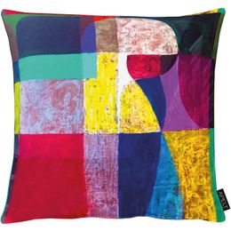 Apelt Dekokissen &raquo;Taro&laquo; Kissenh&uuml;lle mit F&uuml;llung, 1 St&uuml;ck bunt Polyester B/L: 45cm x 45cm, 1 Stk.