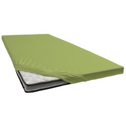 bellana Spannbettlaken &raquo;bellana deluxe f&uuml;r Topper, mit Elasthan, Premium Jersey 230 g/m&sup2;&laquo; mit 5% Elasthan, f&uuml;r Topper mit 4-10cm H&ouml;he, b&uuml;gelfrei, 