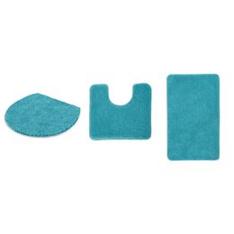 Kleine Wolke Badematte &raquo;RELAX, Badvorleger, Badezimmer Teppich&laquo; H&ouml;he 30 mm rutschhemmend beschichtet fu&szlig;bodenheizungsgeeignet Badteppich, meliert, rechteckig, rund