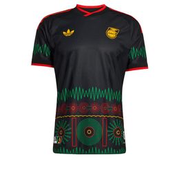 adidas Performance Funktionsshirt 'Jamaica 26 x Bob Marley Away Authentic' Herren Gr&ouml;&szlig;e S schwarz