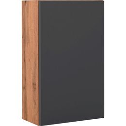 Welltime H&auml;ngeschrank &raquo;Lucca&laquo; grau wotaneiche, B/H/T: 40cm x 64cm x 20cm, T&uuml;ren: 1 Stk.