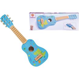 Eichhorn Spielzeug-Musikinstrument &raquo;Holzgitarre&laquo; blau Einheitsgr&ouml;&szlig;e Spielzeug-Musikinstrument