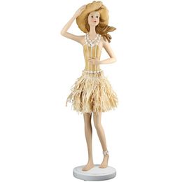 Gilde Dekofigur &raquo;Figur Frau Suzanne creme; wei&szlig;&laquo; Kunstharz B/H/T: 18,5cm x 58,5cm x 14,5cm