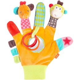 babyFEHN Fingerpuppe &raquo;Classic Stars, Spielhandschuh Safari&laquo; bunt Einheitsgr&ouml;&szlig;e Fingerpuppe