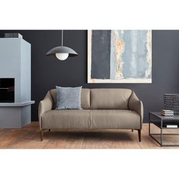 W.Schillig 2-Sitzer &raquo;sally Designsofa, Loungesofa, bequem, schmale Armlehnen, Breite 174cm&laquo; mit Metall-Winkelf&uuml;&szlig;en in Bronze pulverbeschichtet, Breite