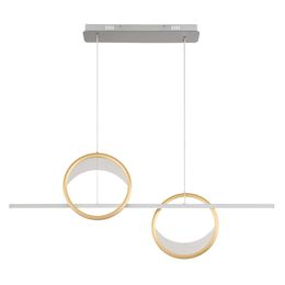 Globo LIGHTING H&auml;ngeleuchte &raquo;UMBRA&laquo; LED-Modul 1 Stk. warmwei&szlig; - kaltwei&szlig; H&auml;ngelampe Esszimmer-Leuchte Esstischleuchte Wohnzimmer H: 120cm, 1 Stk.