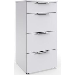 wimex Schubkastenkommode &raquo;Level by fresh to go&laquo; 4 Schubladen mit soft-close Funktion, 41cm breit, 84cm hoch wei&szlig; Holzwerkstoff B/H/T: 41cm x 84cm x 41cm, 4 