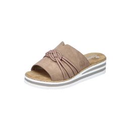 Rieker Slippers female size 38 Sand