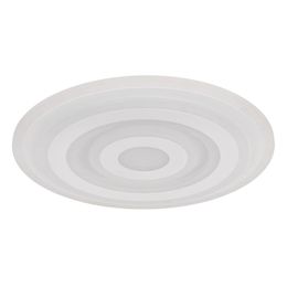 Globo LIGHTING LED Deckenleuchte &raquo;ALOIS&laquo; LED-Modul 1 Stk. warmwei&szlig; - kaltwei&szlig; Deckenlampe, Designleuchte, Wohnzimmer, Schlafzimmer, rund wei&szlig; 1 Stk.