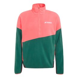 adidas terrex Athletic Sweater 'Multi' male size XL Green / Raspberry / Black