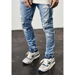 Cayler & Sons Cayler & Sons Jeans male size 30 Light blue / White