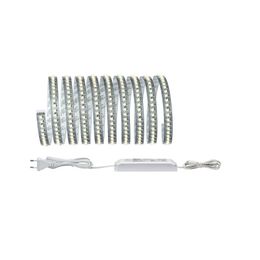 Paulmann LED-Streifen &raquo;MaxLED 1000 Basisset 3m IP20 2700K 35W 230/24V 60 VA Silber&laquo; 1 Stk.-flammig silber Flammen 1 Stk., Gesamtl&auml;nge 5,67m
