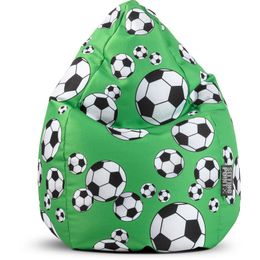 MAGMA Sitzsack &raquo;BeanBag KICKER XL&laquo; 1 Stk. tlg. gr&uuml;n Bezug: 100% Polyester B/H/T: 110cm