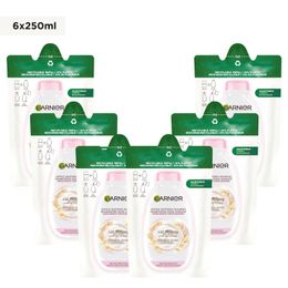 Garnier Damen Garnier Haarshampoo &raquo;WAHRE SCH&Auml;TZE SANFTE HAFERMILCH NACHF&Uuml;LLPACK&laquo; f&uuml;r empfindliches Haar und sensible Kopfhaut, mit Hafermilch rosa 