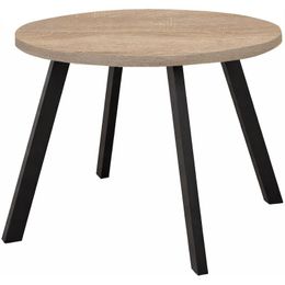 M&auml;usbacher Bistrotisch &raquo;Big Bistro Metall&laquo; Runde Platte &Oslash; 70 cm H 75 cm braun B/H/T: 75cm