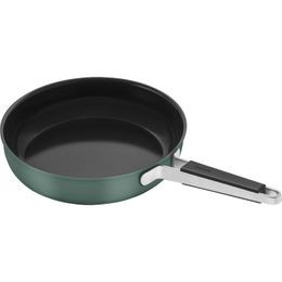 Zwilling Bratpfanne &raquo;Pure&laquo; Edelstahl 18/10 1 Stk. tlg. Keramikbeschichtung, Stay-Cool Griffe, Edelstahl gr&uuml;n &Oslash; 28cm + H&ouml;he 23cm