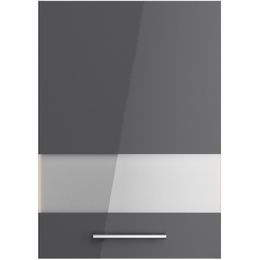 Optifit H&auml;ngeschrank &raquo;Klara&laquo; Breite 50 cm schwarz Holzwerkstoff wildeiche, B/H/T: 50cm x 70,4cm x 34,9cm, T&uuml;ren: 1 Stk.