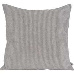HOCK Dekokissen &raquo;Jonny&laquo; Cordkissen inkl. F&uuml;llung, 45x45cm, Dekokissen, strukturiert grau Obermaterial: 100% Polyester. F&uuml;llung: 100% Polyester B/L: 45cm x 