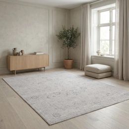 Sehrazat Teppich &raquo;Vintage 3580, auch als L&auml;ufer&laquo; rechteckig 5 mm H&ouml;he waschbare Vintage Teppiche, Kurzflor Baumwolle, Polyester B : 80cm 1 Stk., 5mm, L: 150cm