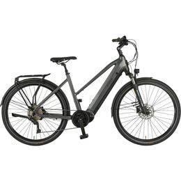 Prophete Damen &raquo;Entdecker 5.8&laquo; 10 Gang Shimano Deore Schaltwerk Kettenschaltung Mittelmotor 250 W 50cm, 28 Zoll (71,12cm)