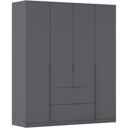 OTTO home Dreht&uuml;renschrank &raquo;Kleiderschrank Schrank Garderobe AGORDO mit Dekor- oder Hochglanzfront&laquo; in zwei Griff-Farben, Breite 181 cm, mit 